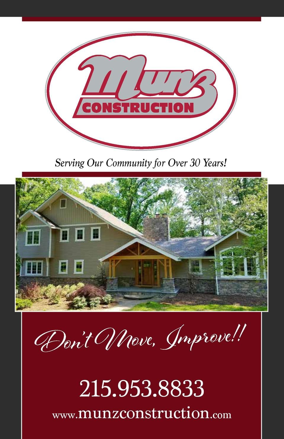 Munz Construction : simplebooklet.com