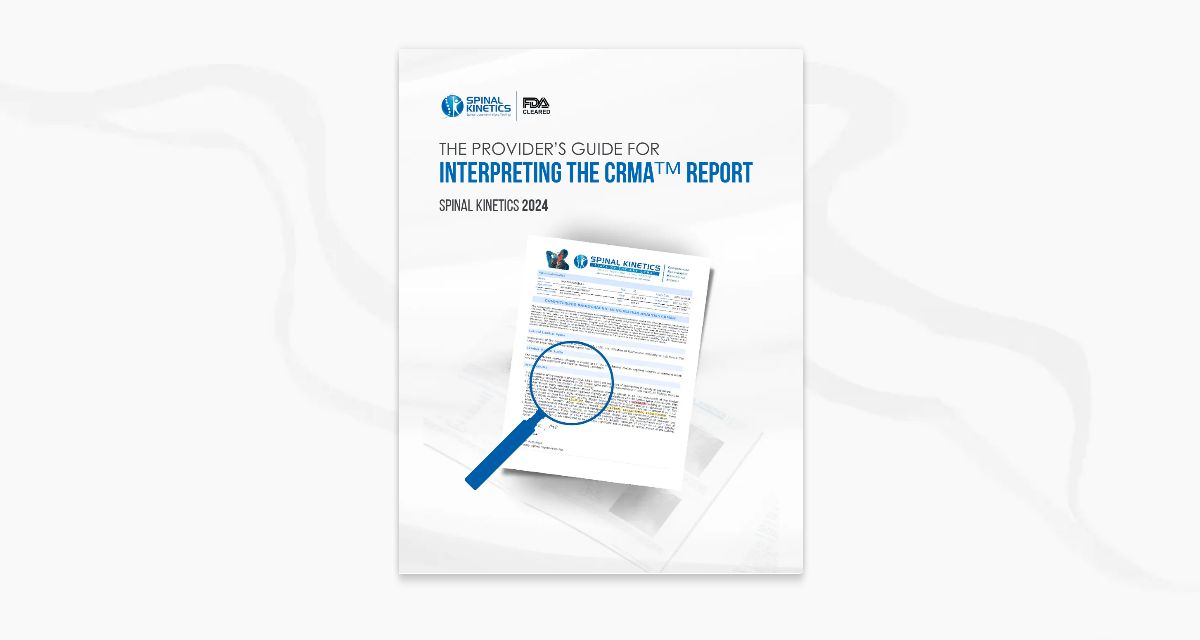 Provider's Guide for Interpreting the CRMA