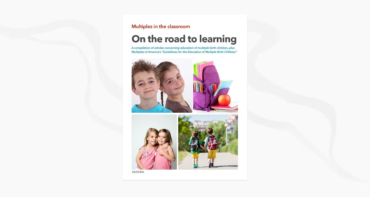 Multiples in the Classroom: On the Road to Learning