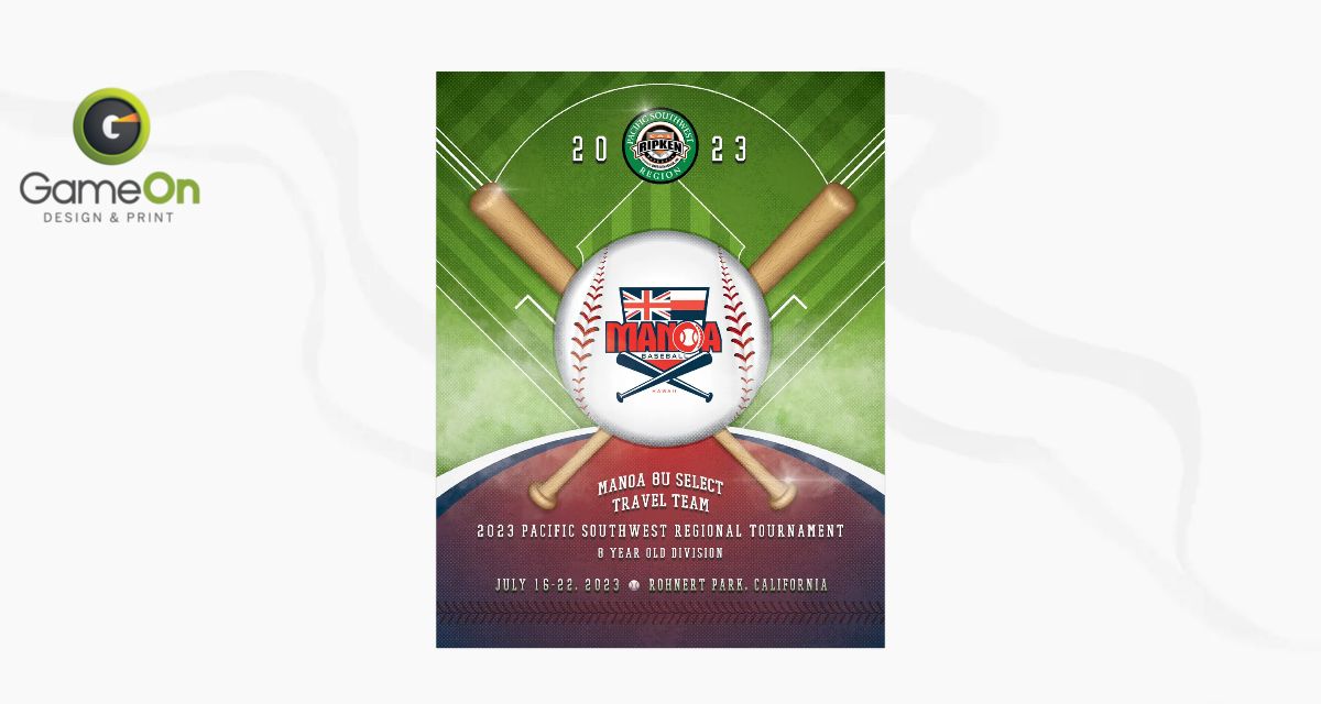 Manoa Youth Baseball League Tournament Program