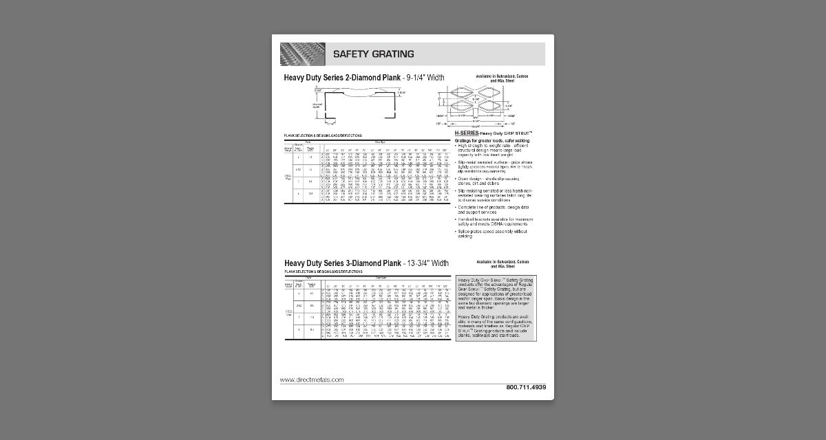 Grip Strut Walkway Safe Loading