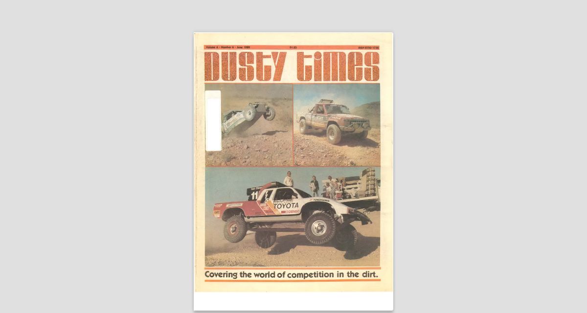 1989 Volume 6 Number 6 Dusty Times Magazine