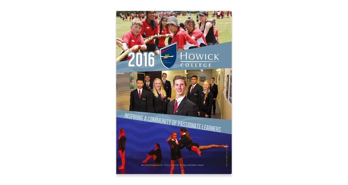 2016 Howick College Yearbook