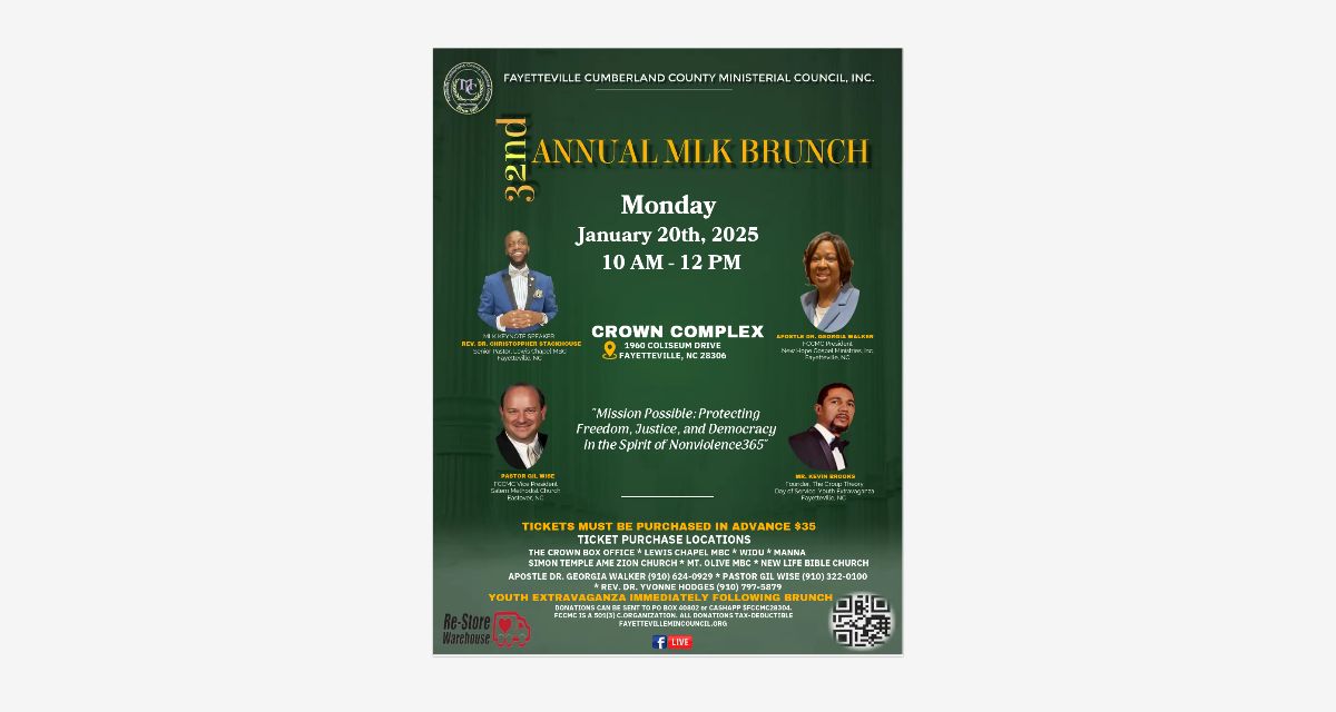 32ND Annual MLK Brunch January 2025