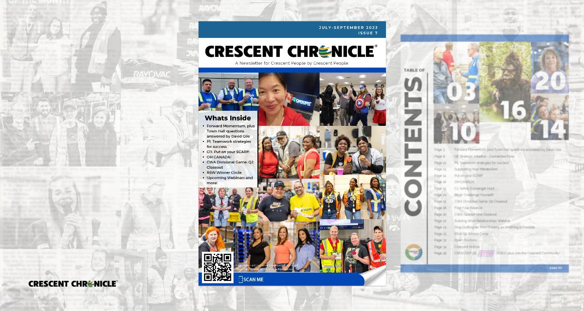 Crescent Chronicle Newsletter July to September