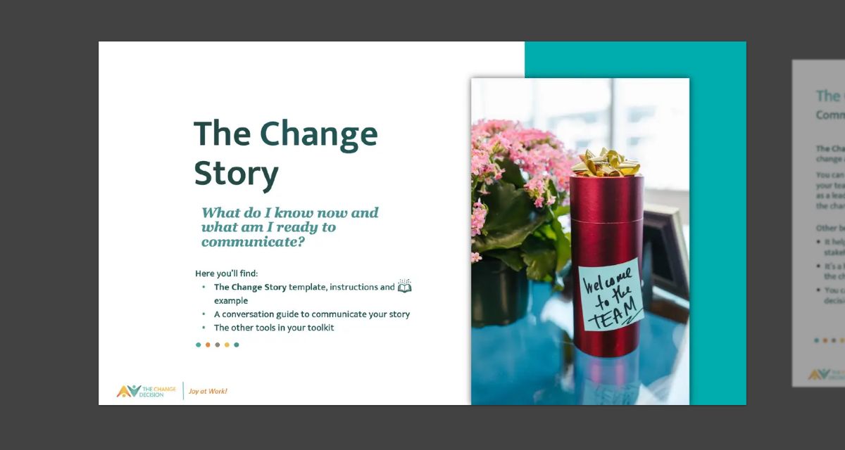 The Change Story