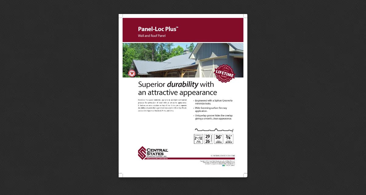 Central States - Panel Loc Plus - 5V