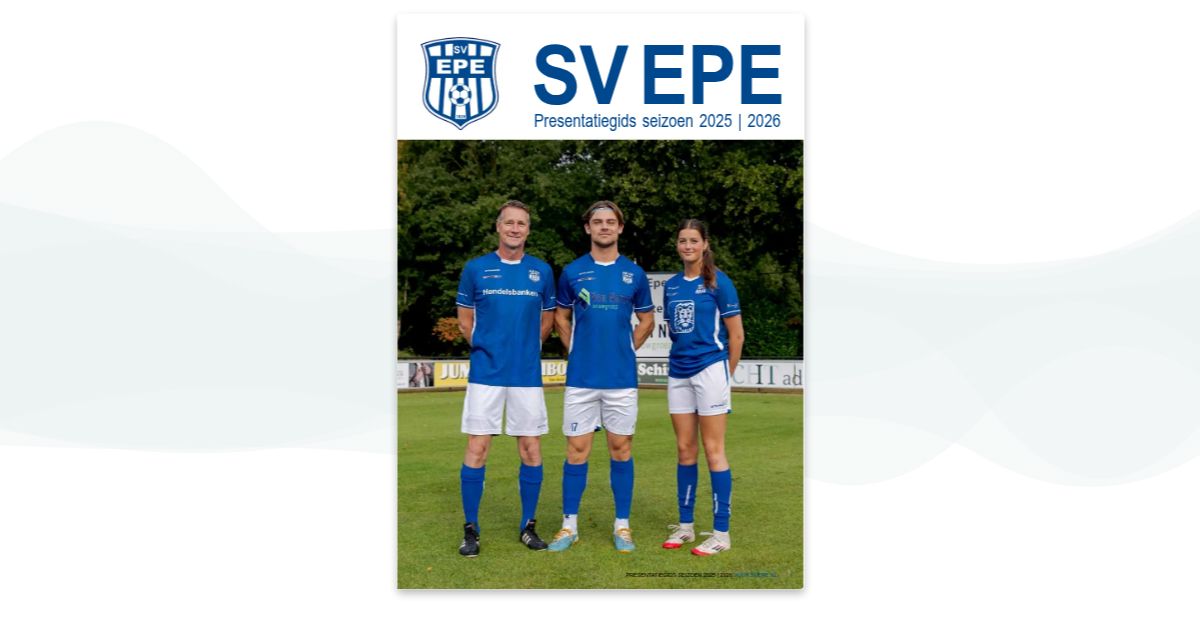 Presentatiegids SV Epe 2025 2026