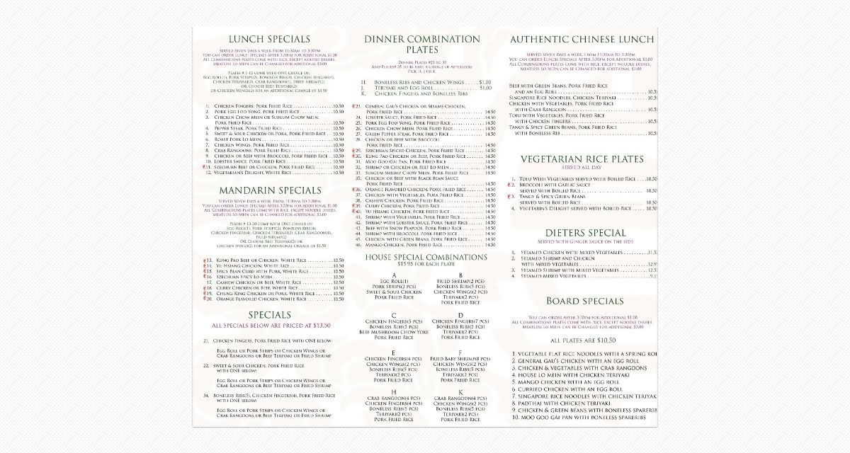 Chef Co Restaurant Menu : simplebooklet.com