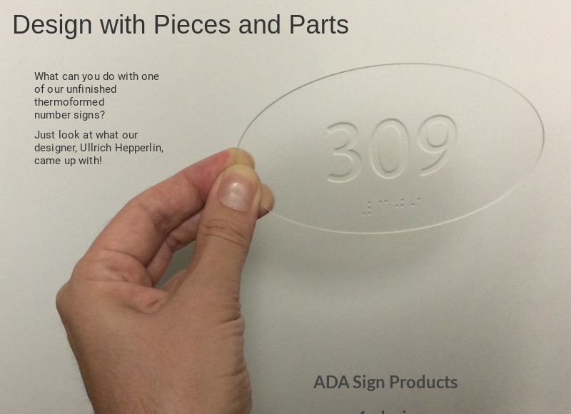 Designing with Pieces and Parts