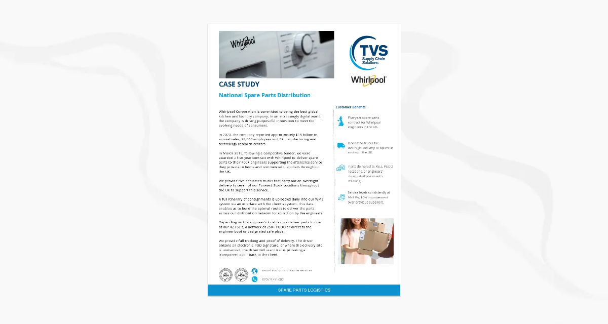 Whirlpool Case Study