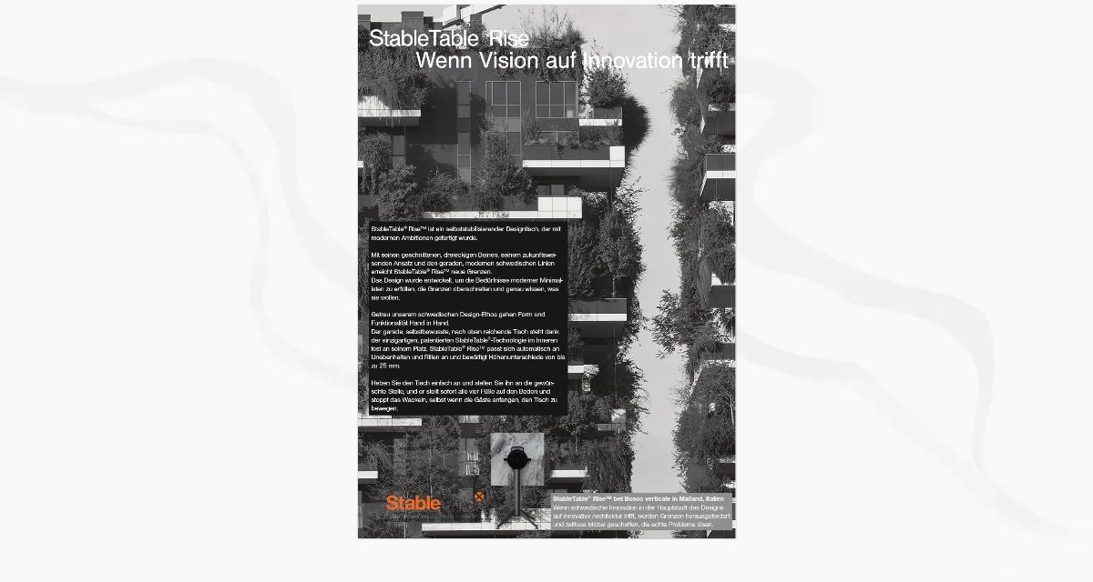 StableTable Rise DE - May 2024