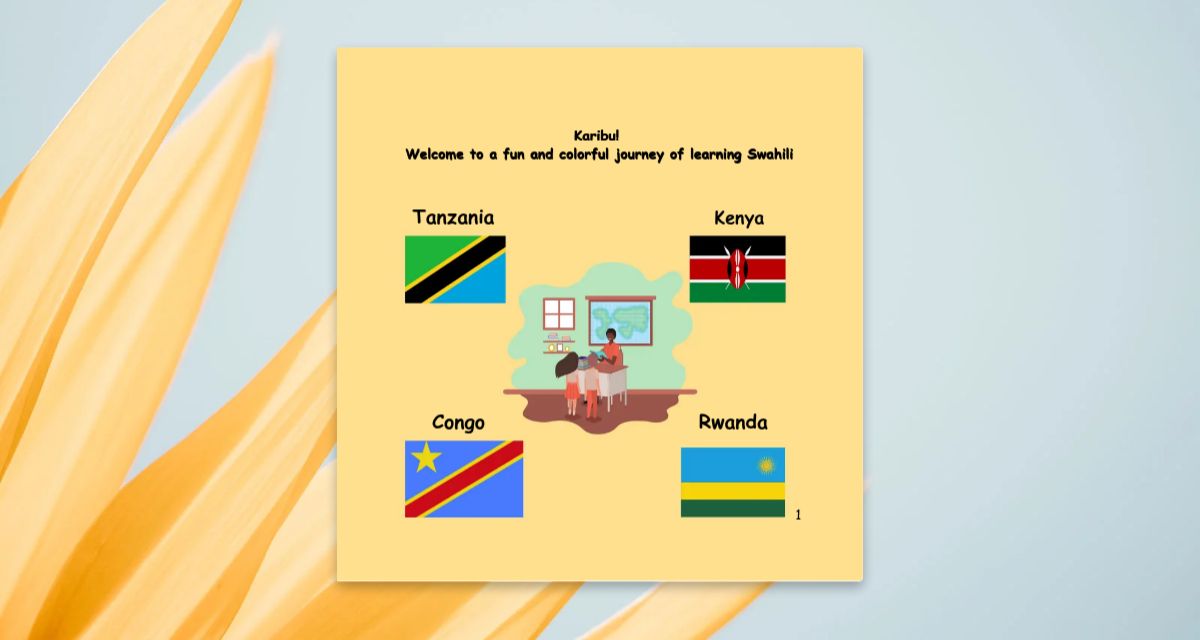 Learn Swahili With Mercy : simplebooklet.com