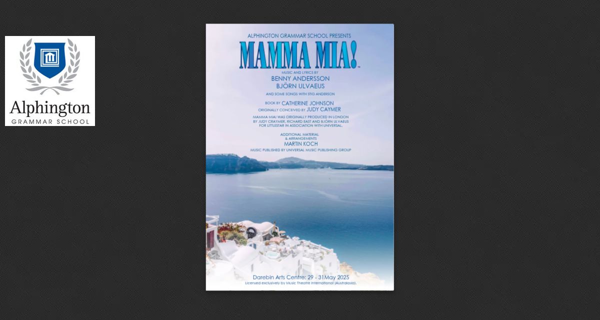 Mamma Mia Program final