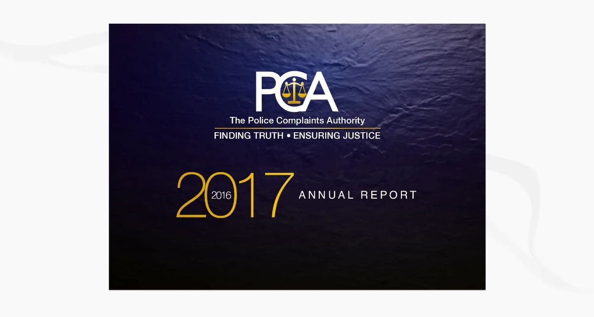 PCA Annual Report 2016 / 2017