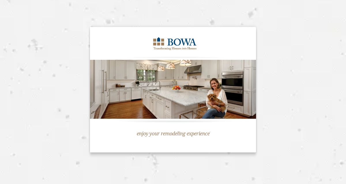 BOWA Design Build Remodeling Brochure