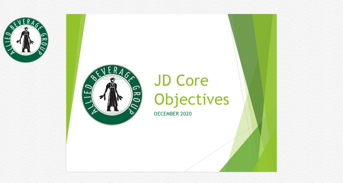 JD Core Objectives