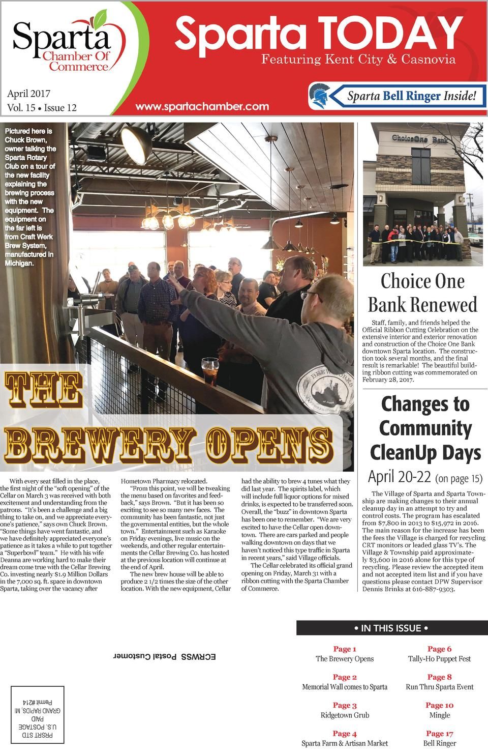 2017 April May Sparta TODAY : simplebooklet.com