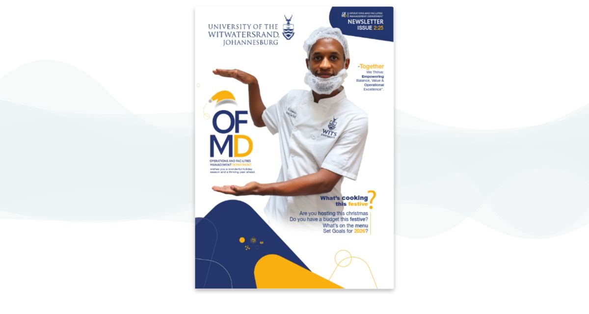 Operations and Facilities Management Newsletter_ISSUE 2:25 ...