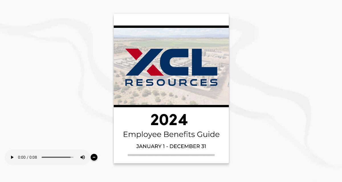 XCL Resources 2024 Benefits Guide