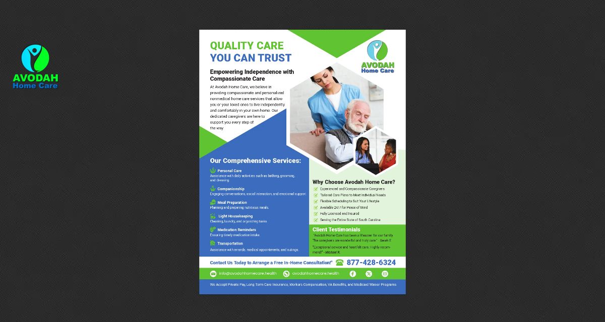 Quality Care You Can Trust Flyer