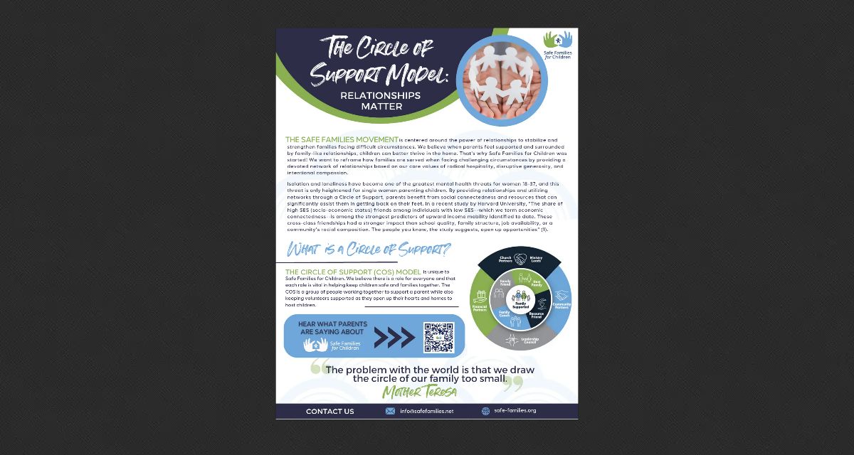 Circle of Support Fact Sheet