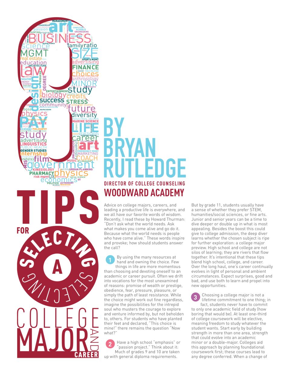 8 Tips for Selecting a College M