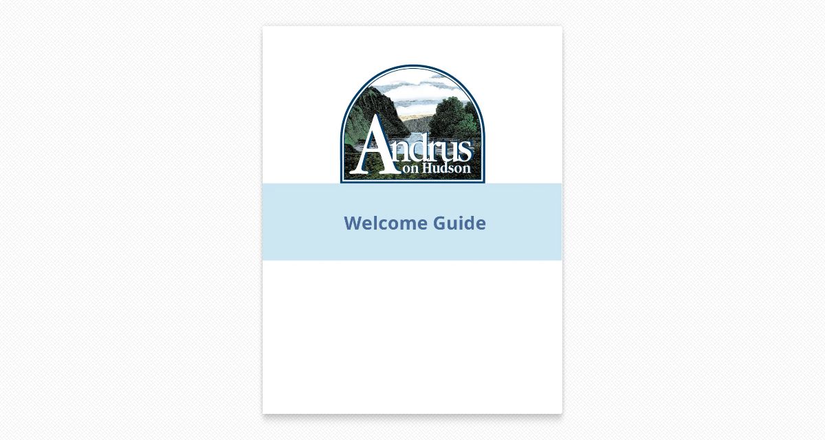 Welcome To Andrus On Hudson Simplebooklet