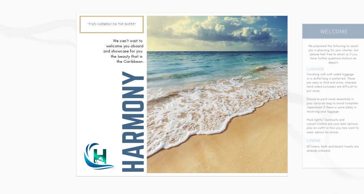 Welcome Aboard Harmony