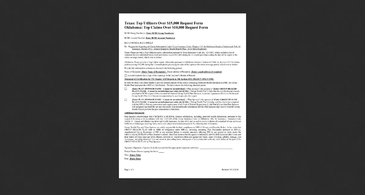 bcbs hb2015 req form