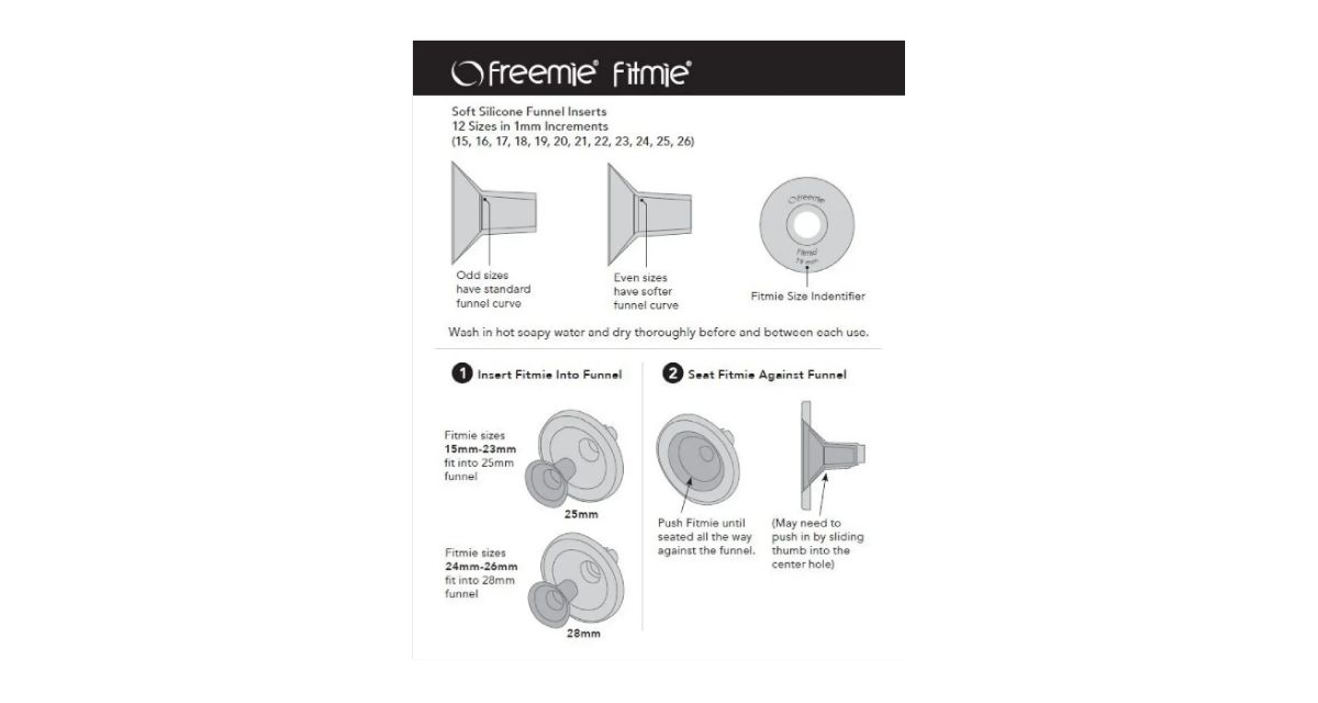 Freemie Fitmie Inserts