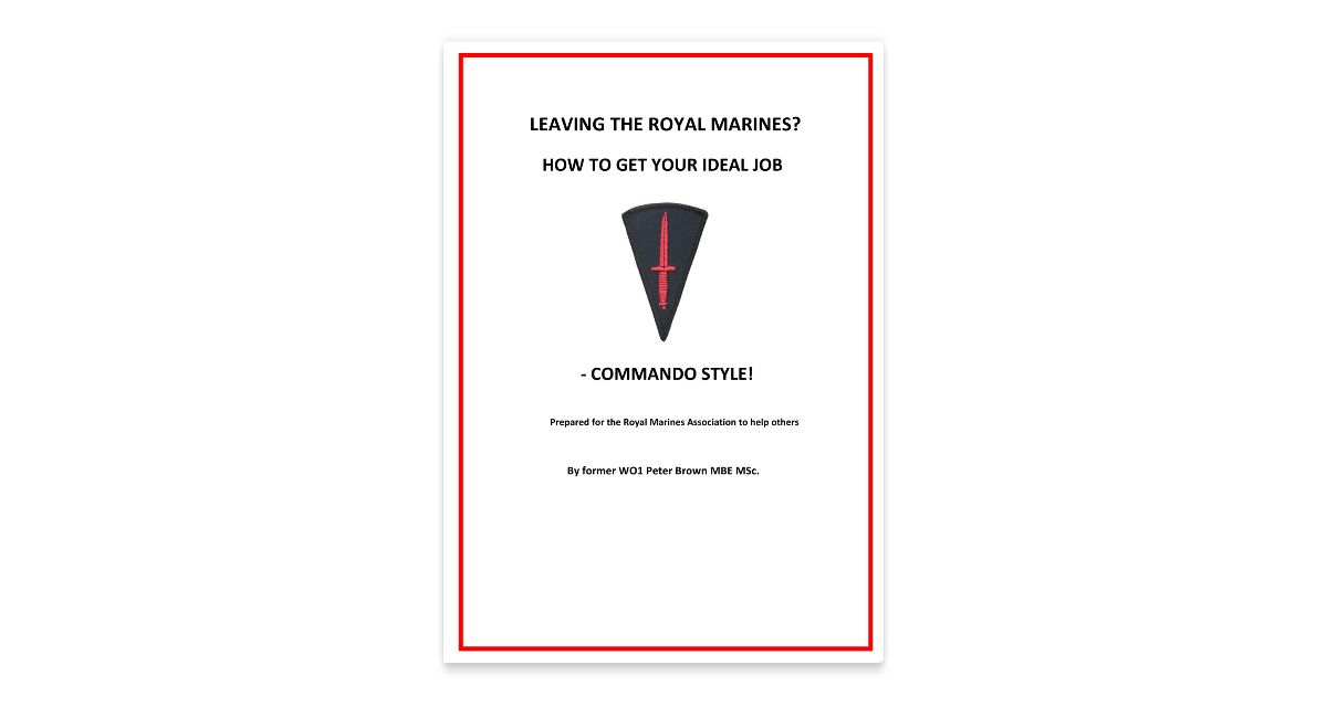 HOW TO GET YOUR IDEAL JOB - COMMANDO STYLE