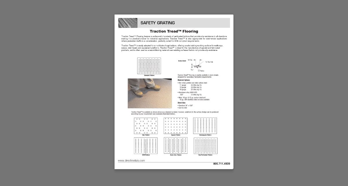 Traction Tread Flooring