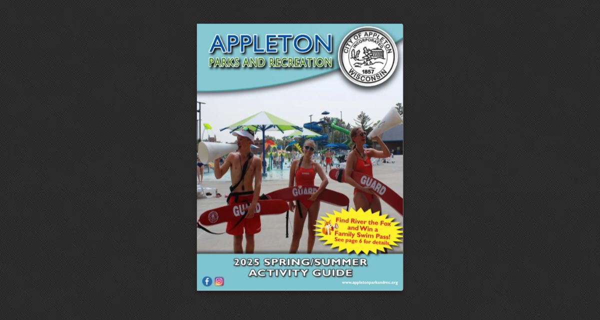 Appleton Parks & Recreation 2025 Spring/Summer Activity Guide
