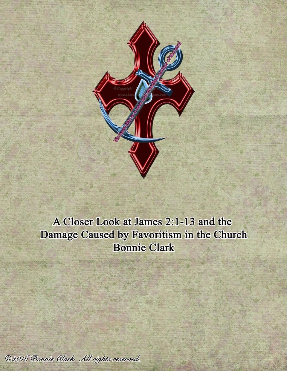 James 2 1 13 Favoritism In The Simplebooklet