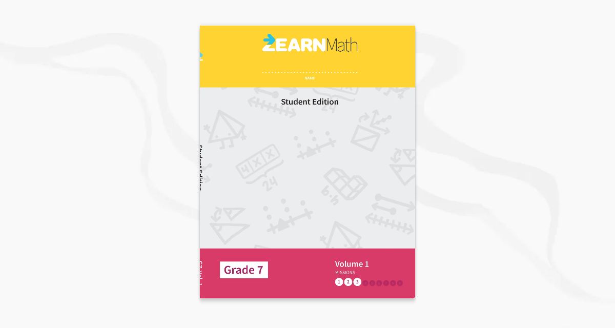 Zearn Math–Student Edition: Volume 1, G7