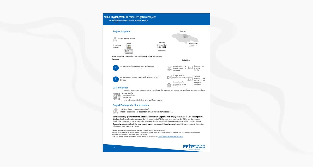 Thatch Walk Endline test