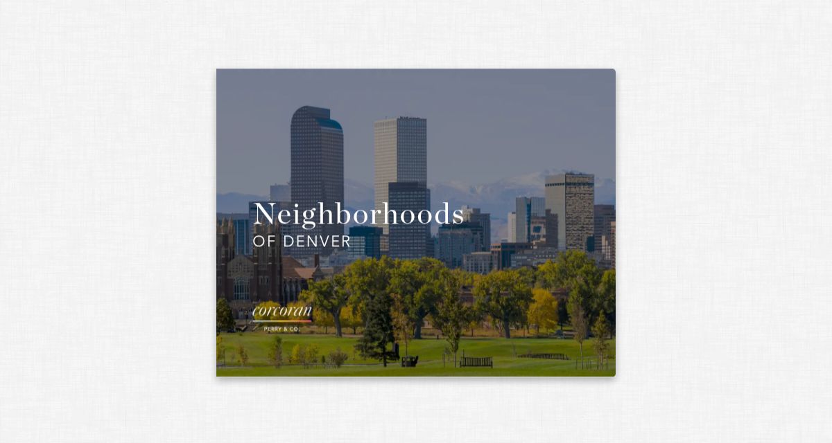 Neighborhoods of Denver