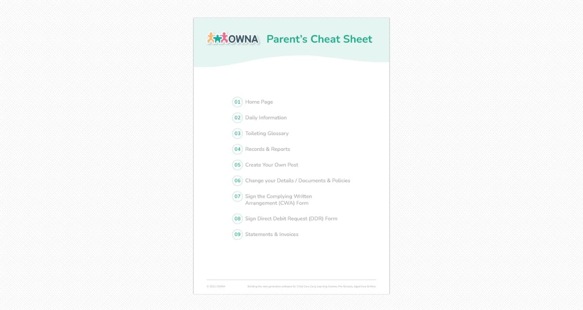 Parents_Cheat_Sheet_v6 : simplebooklet.com