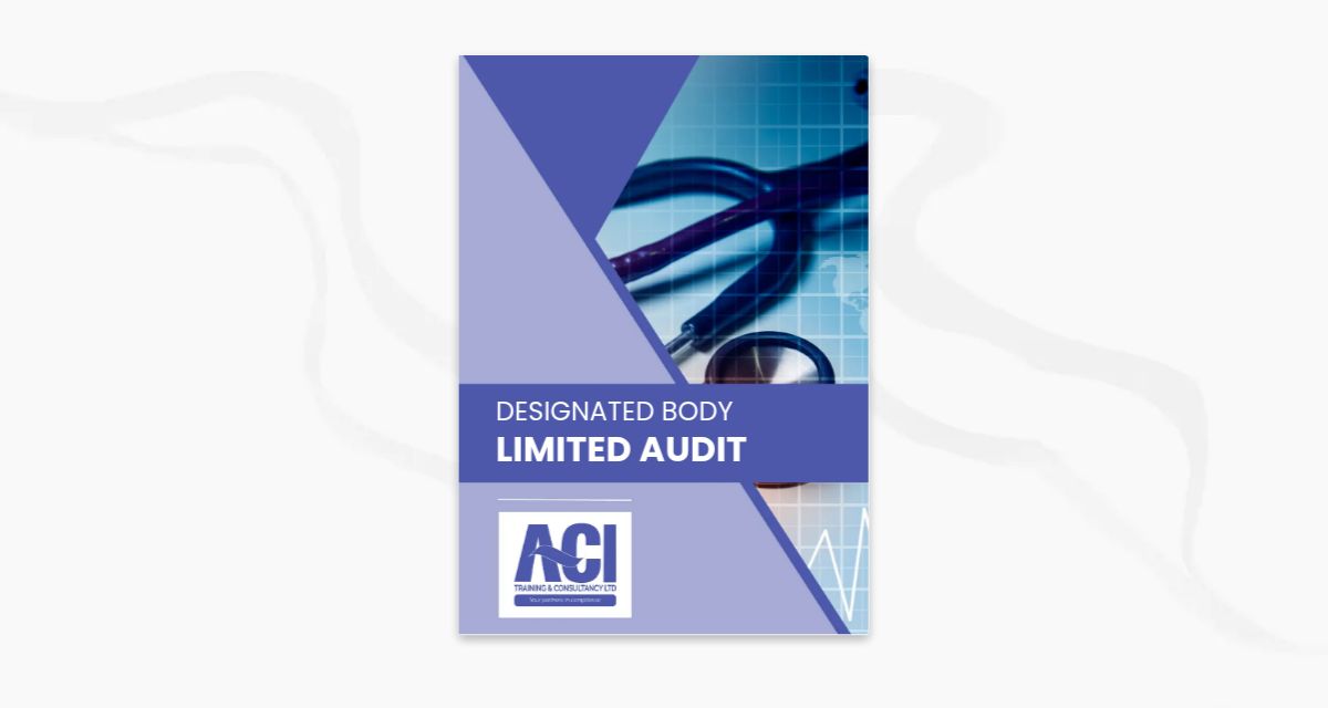 Designated Body - Limited Audit Guidance : simplebooklet.com