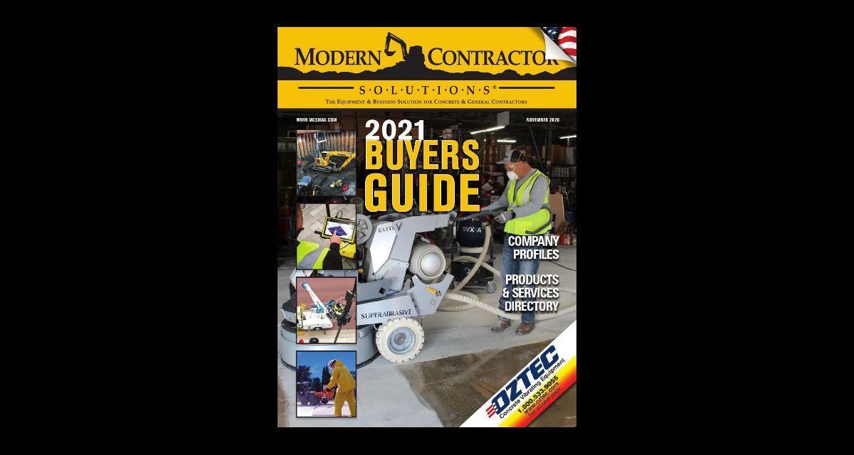 Modern Contractor Solutions November 2020