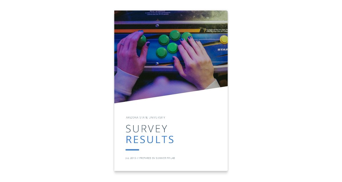 Survey Results : simplebooklet.com