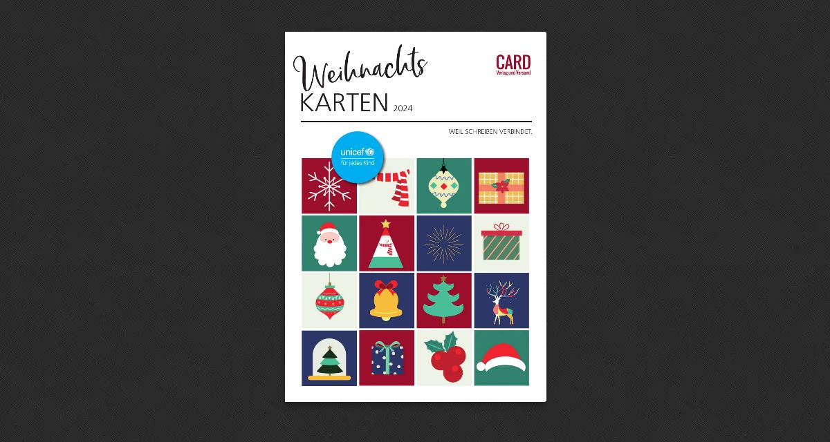 Card Verlag Weihnachtskarten Katalog 2024