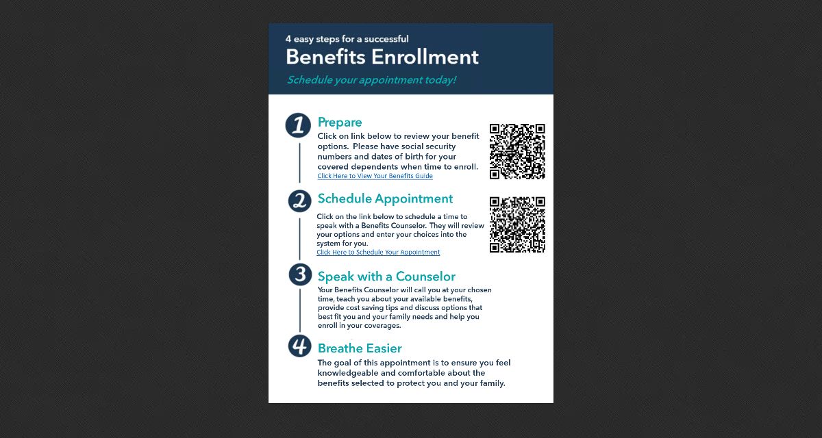 Aegis - Steps to Enroll Flyer
