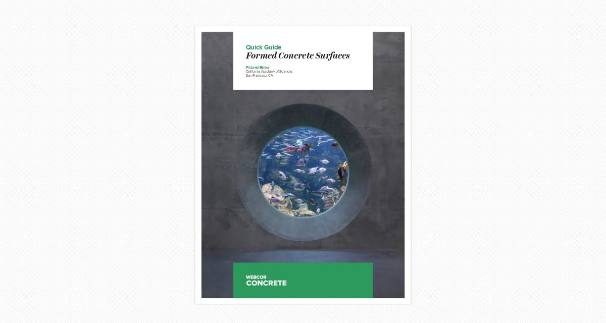 Webcor Concrete_Formed