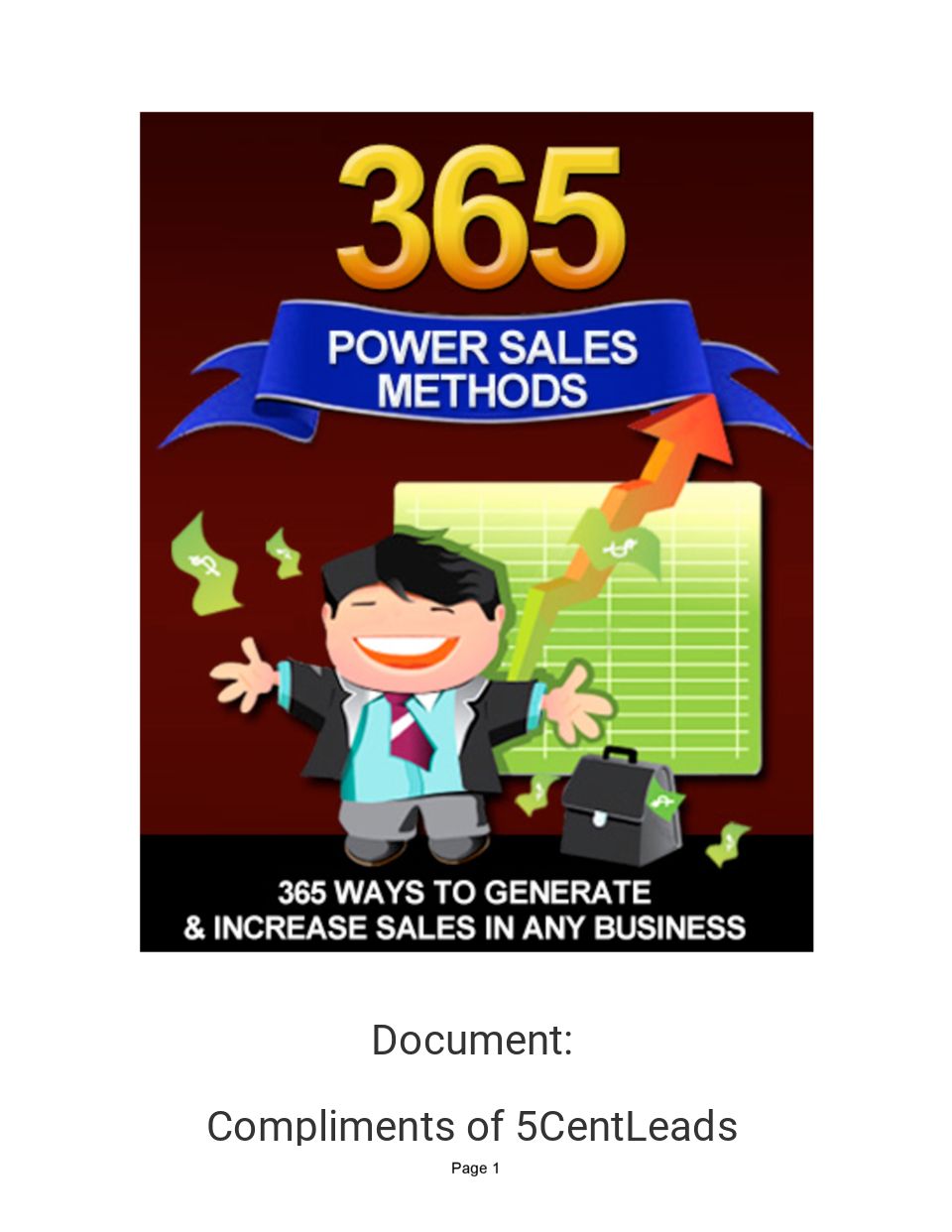 365 Power Sales Methods : simplebooklet.com