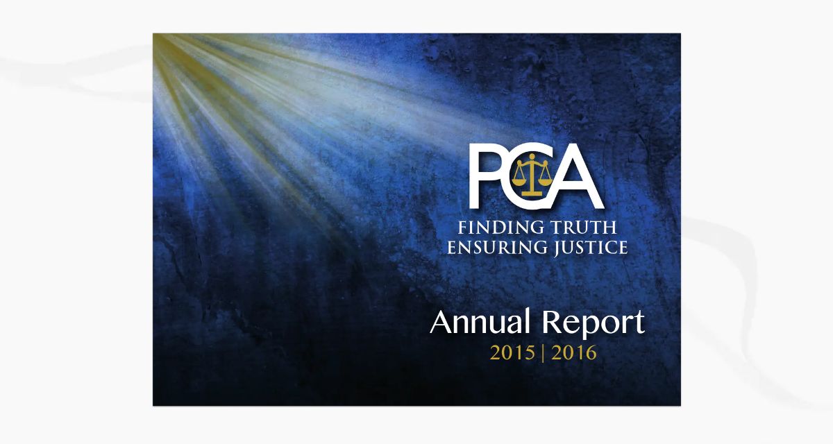 PCA Annual Report 2015 / 2016