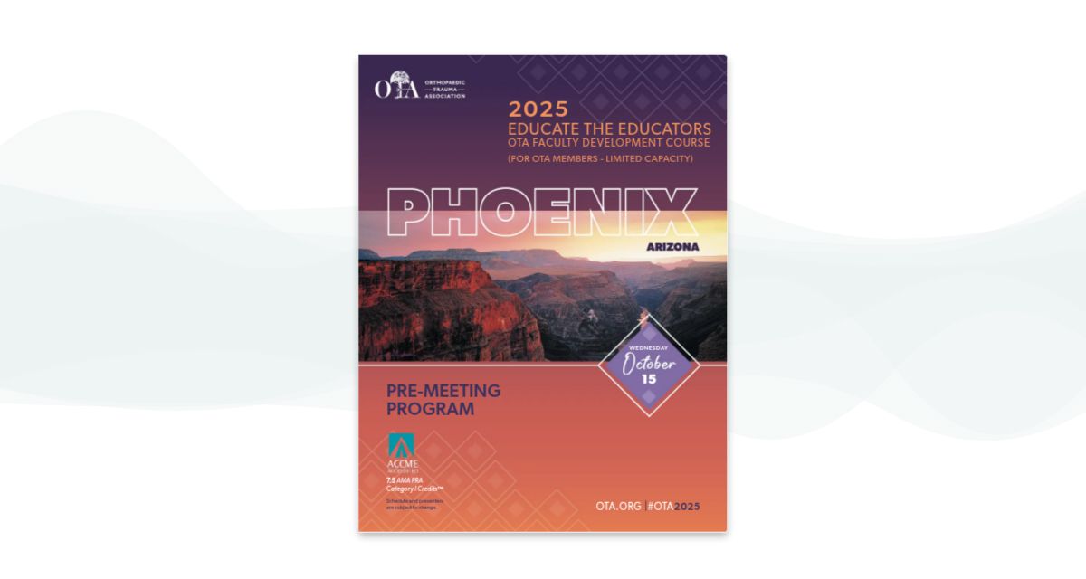 OTA 2025 Educate the Educators Program