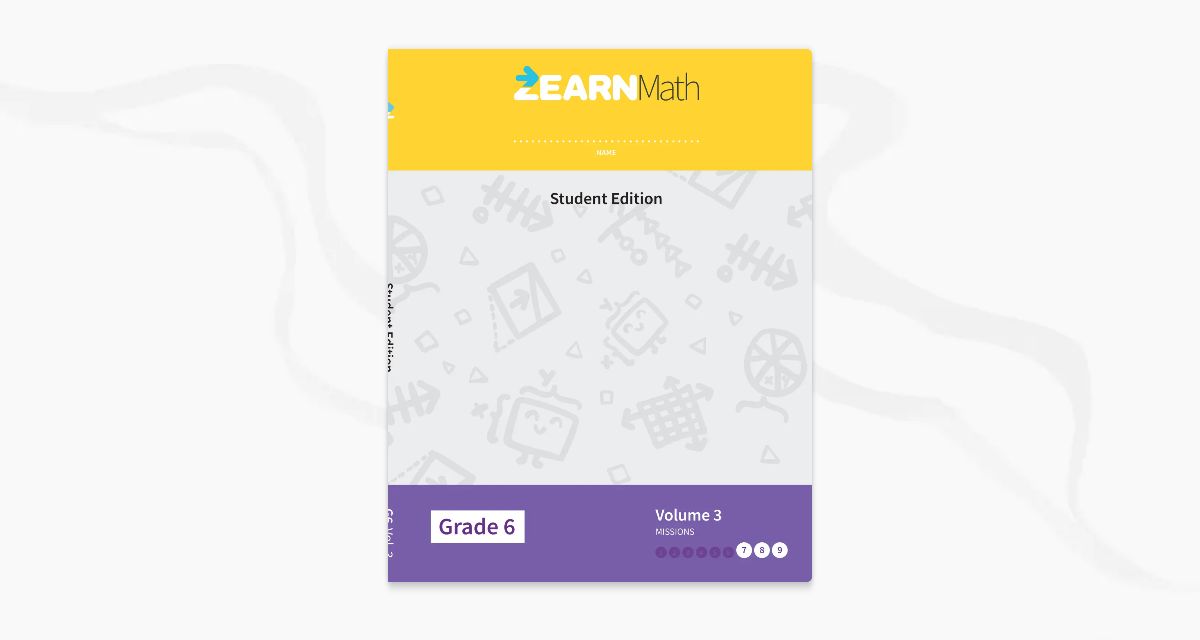 Zearn Math–Student Edition: Volume 3, G6