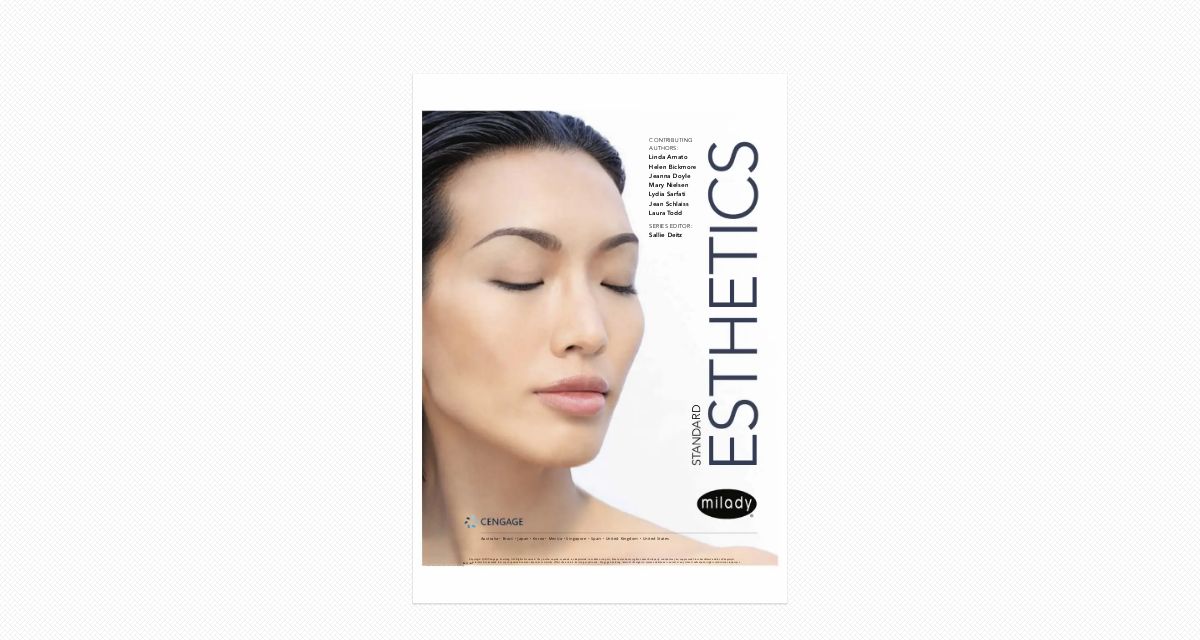 Milady Esthetics Fundamentals Ch 1-6